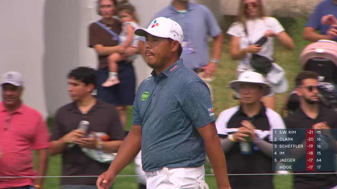 Si Woo Kim | Round 3 | 16th hole | Shot 3 | 2026 THE CJ CUP