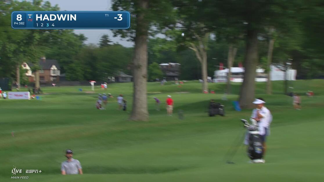 Adam Hadwin | Round 1 | 8th hole | Shot 3 | 2025 Rocket Classic