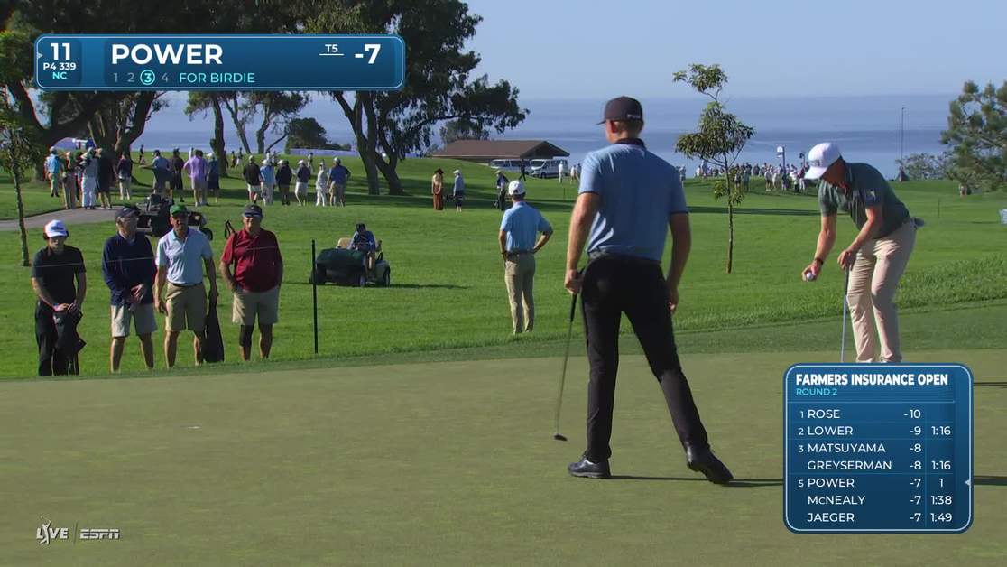 Seamus Power | Round 2 | 11th hole | Shot 3 | 2026 Farmers