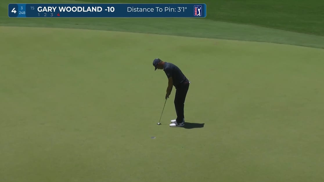 Gary Woodland | Round 4 | 4th hole | Shot 4 | 2026 Charles Schwab