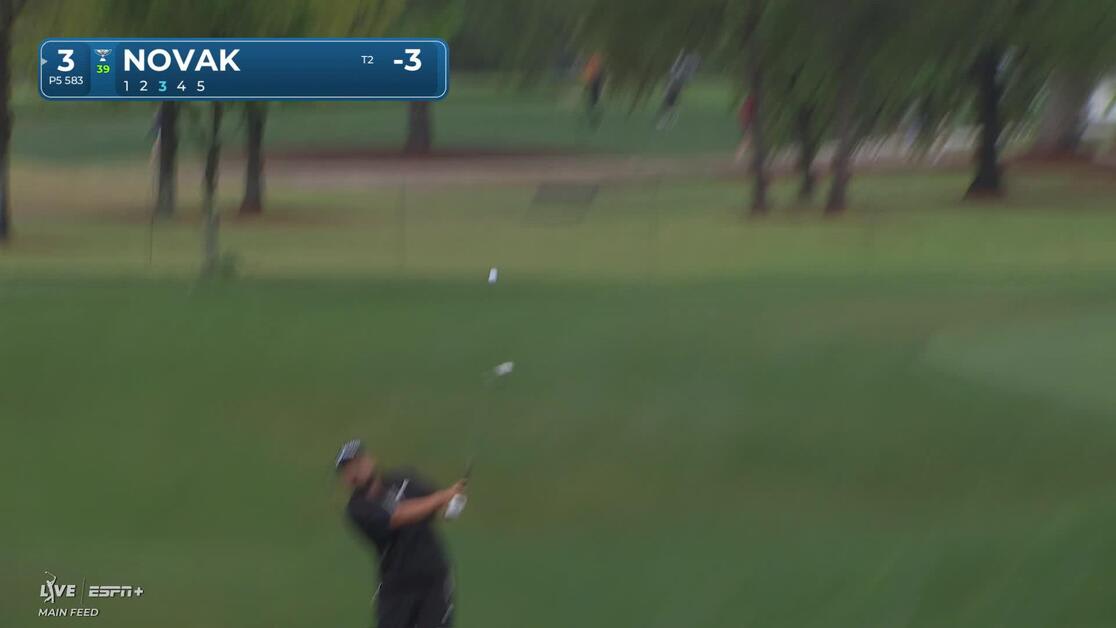 Andrew Novak | Round 1 | 3rd hole | Shot 3 | 2025 Houston Open
