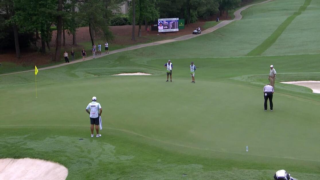Ángel Cabrera | Round 4 | 17th hole | Shot 2 | 2025 Tradition