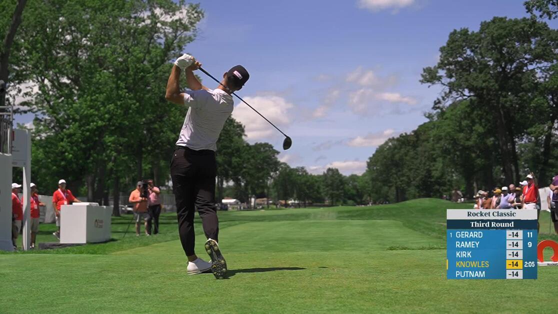 Philip Knowles | Round 3 | 1st hole | Shot 1 | 2025 Rocket Classic