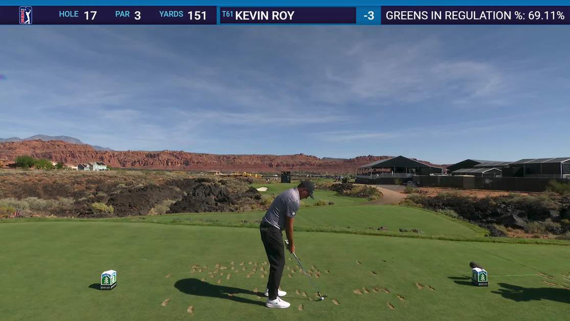 Kevin Roy | Round 4 | 17th hole | Shot 1 | 2025 Bank of Utah