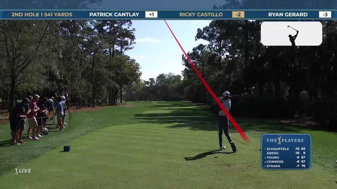 Ricky Castillo | Round 2 | 2nd hole | Shot 1 | 2026 THE PLAYERS