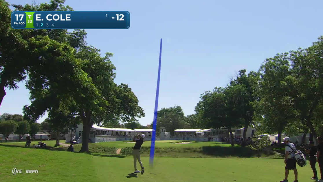 Eric Cole | Round 4 | 17th hole | Shot 2 | 2026 Charles Schwab