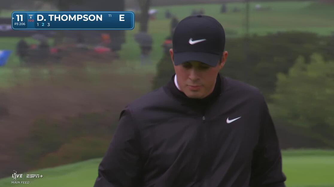 Davis Thompson | Round 1 | 11th hole | Shot 2 | 2025 Genesis