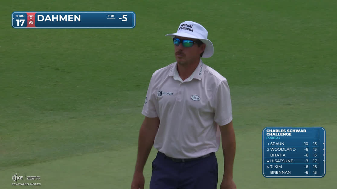 Joel Dahmen | Round 2 | 8th hole | Shot 3 | 2026 Charles Schwab