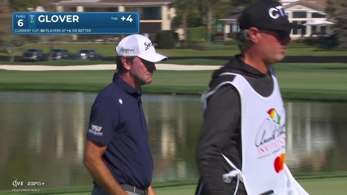 Lucas Glover | Round 2 | 6th hole | Shot 4 | 2025 Arnold Palmer ...
