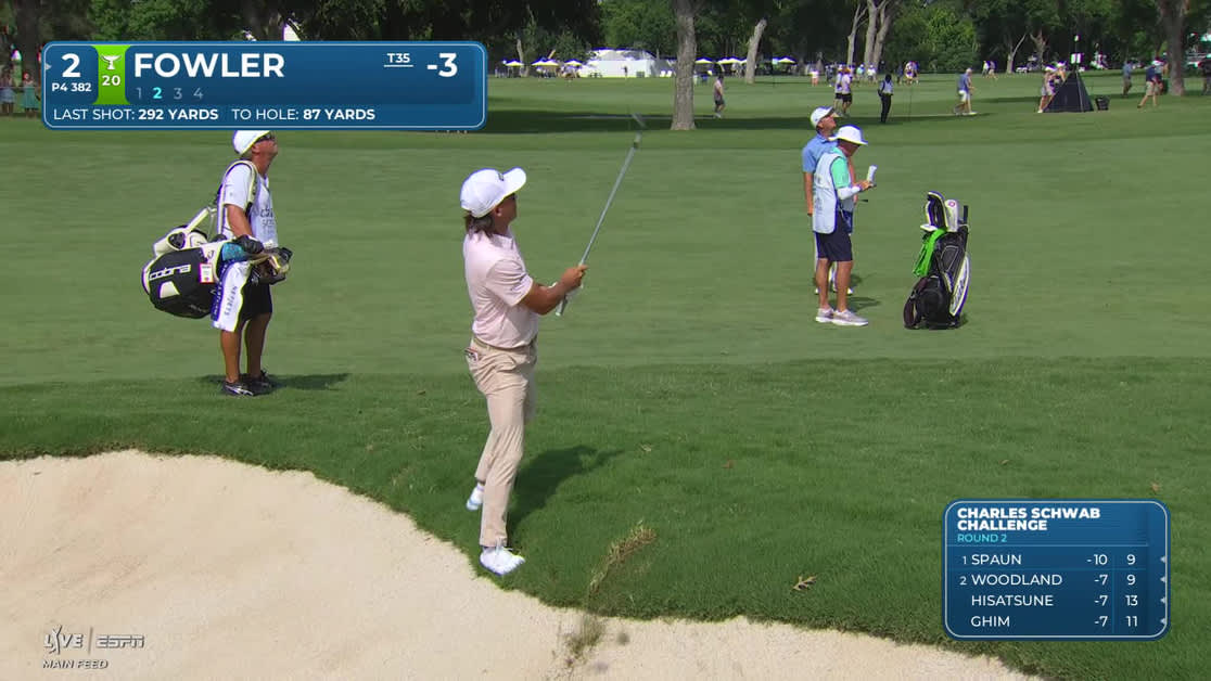 Rickie Fowler | Round 2 | 2nd hole | Shot 2 | 2026 Charles Schwab