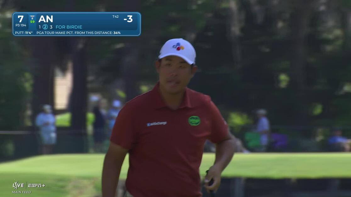 Byeong Hun An | Round 3 | 7th hole | Shot 2 | 2025 RBC Heritage