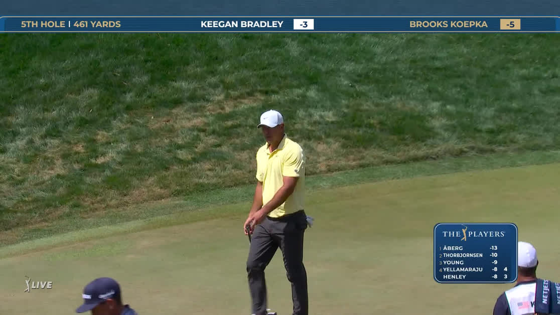 Brooks Koepka | Round 4 | 5th hole | Shot 4 | 2026 THE PLAYERS
