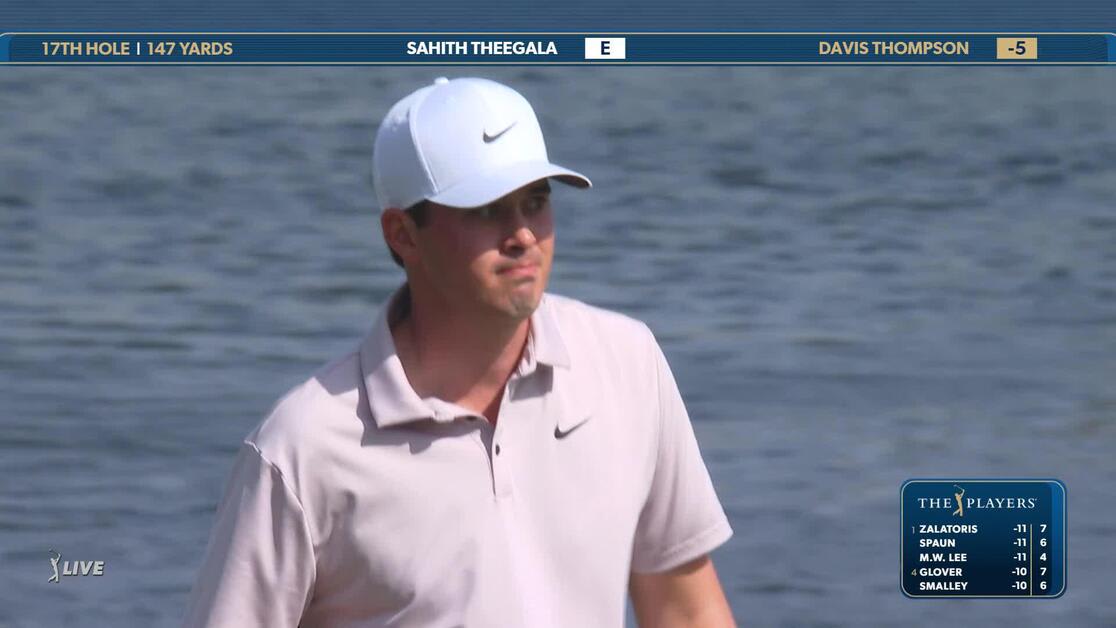 Davis Thompson | Round 3 | 17th hole | Shot 2 | 2025 THE PLAYERS