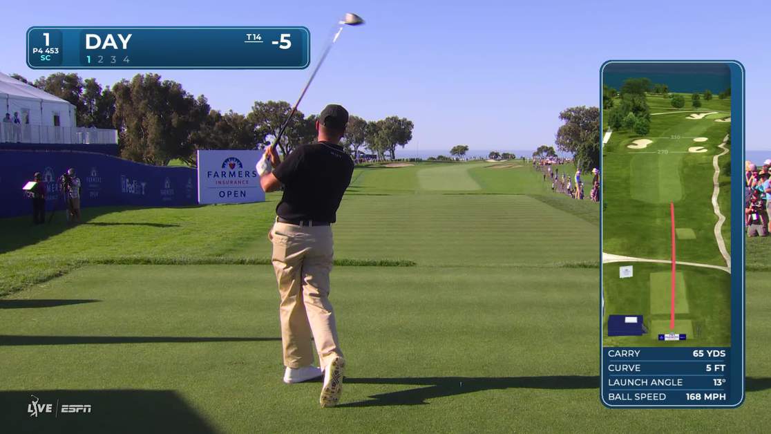 Jason Day | Round 2 | 1st hole | Shot 1 | 2026 Farmers