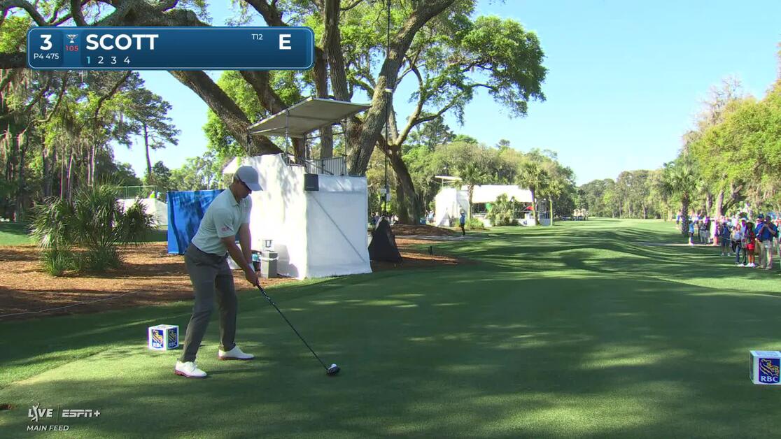 Adam Scott | Round 1 | 3rd hole | Shot 1 | 2025 RBC Heritage