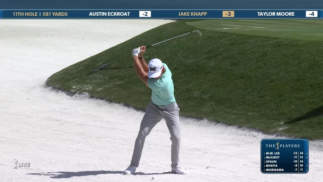 Jake Knapp | Round 2 | 11th hole | Shot 3 | 2025 THE PLAYERS
