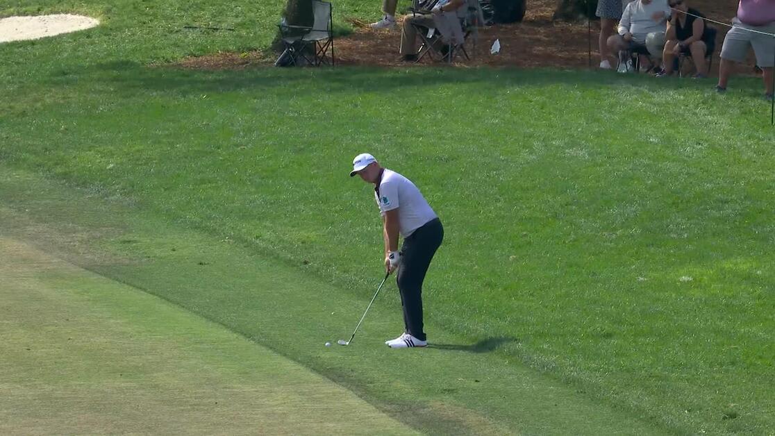 Sepp Straka | Round 4 | 10th hole | Shot 2 | 2025 Arnold Palmer ...