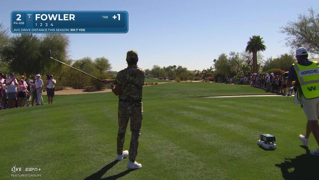 Rickie Fowler | Round 1 | 2nd hole | Shot 1 | 2025 WM Phoenix Open
