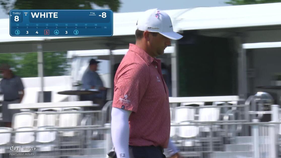 Brett White | Round 2 | 17th hole | Shot 4 | 2025 Rocket Classic