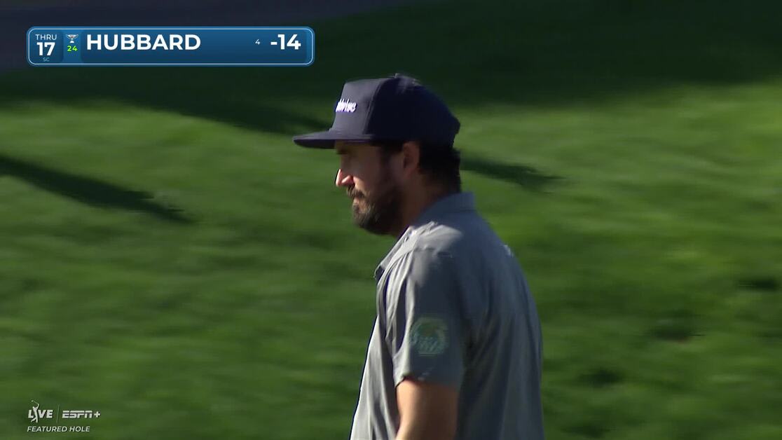 Mark Hubbard | Round 2 | 17th hole | Shot 2 | 2025 The American Express