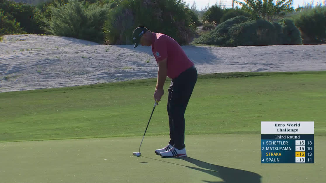 Sepp Straka | Round 3 | 14th hole | Shot 4 | 2025 Hero World Challenge