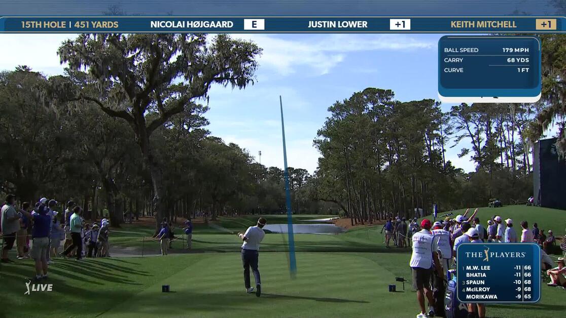 Keith Mitchell | Round 2 | 15th hole | Shot 1 | 2025 THE PLAYERS