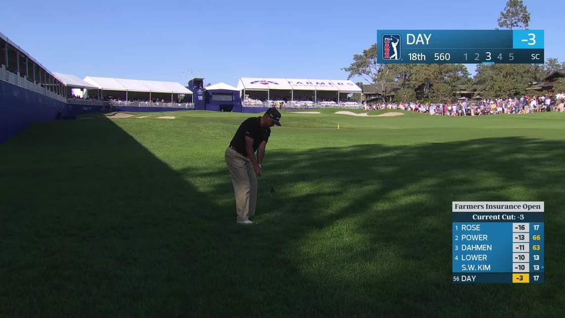 Jason Day | Round 2 | 18th hole | Shot 3 | 2026 Farmers