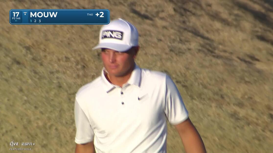 William Mouw | Round 2 | 17th hole | Shot 1 | 2025 The American Express