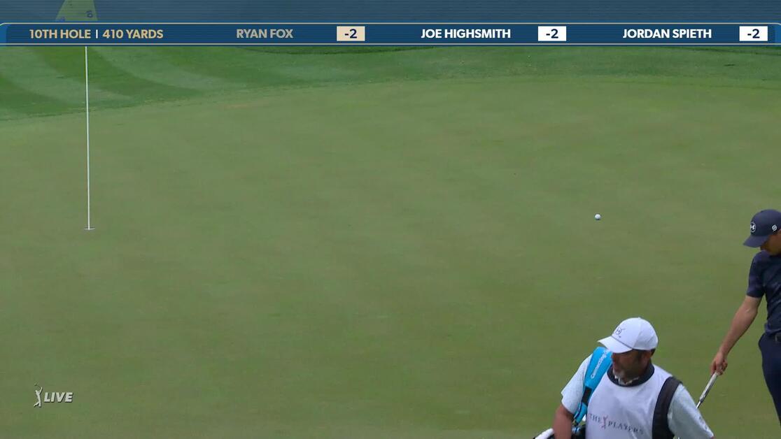 Ryan Fox | Round 4 | 10th hole | Shot 4 | 2025 THE PLAYERS