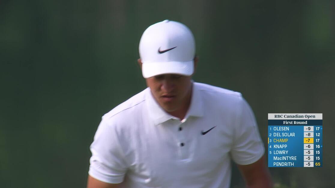 Cameron Champ | Round 1 | 18th hole | Shot 4 | 2025 RBC Canadian