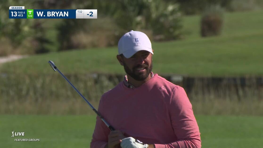 Wesley Bryan | Round 2 | 13th hole | Shot 2 | 2024 The RSM Classic
