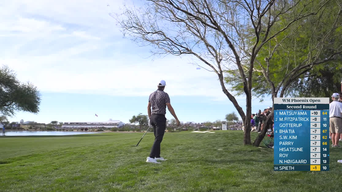 Jordan Spieth | Round 2 | 11th hole | Shot 2 | 2026 WM Phoenix Open