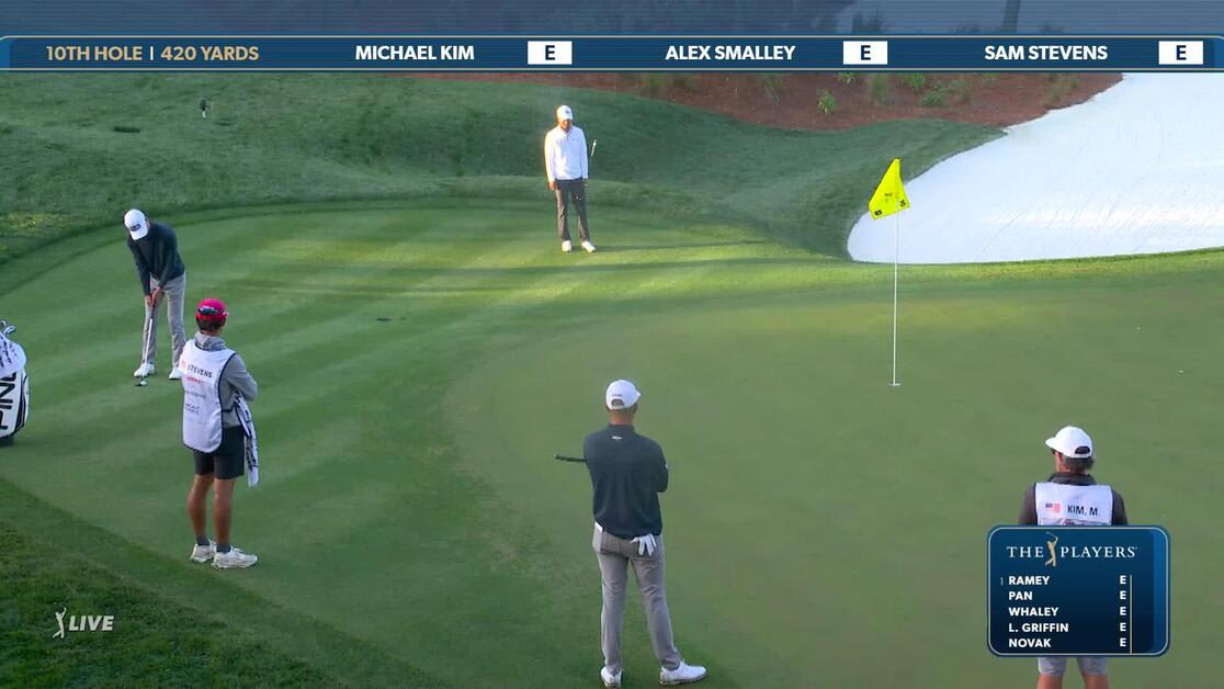 Alex Smalley | Round 1 | 10th hole | Shot 3 | 2025 THE PLAYERS