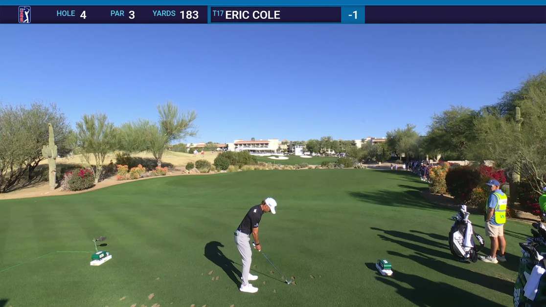 Eric Cole | Round 1 | 4th hole | Shot 1 | 2026 WM Phoenix Open