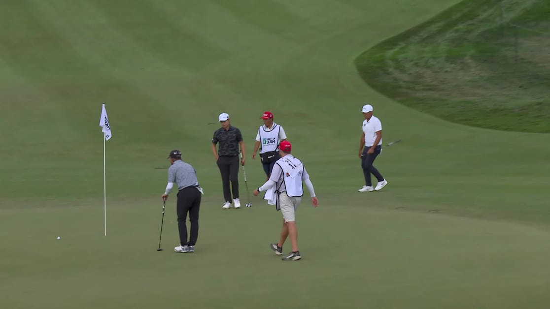 Kevin Yu | Round 3 | 11th hole | Shot 3 | 2025 Bank of Utah