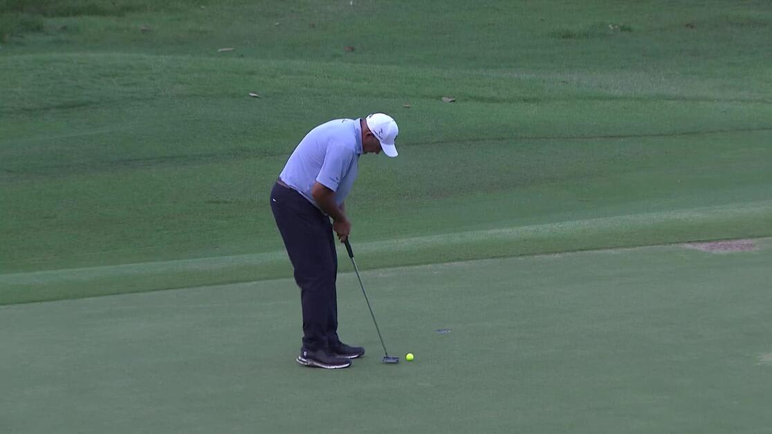 Ángel Cabrera | Round 4 | 15th hole | Shot 5 | 2025 Tradition