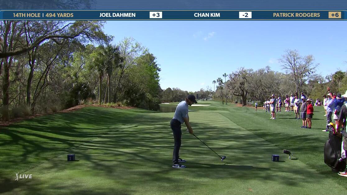 Patrick Rodgers | Round 1 | 14th hole | Shot 1 | 2025 THE PLAYERS