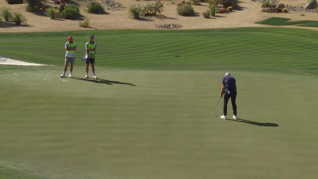 Patrick Fishburn | Round 2 | 16th hole | Shot 3 | 2025 WM Phoenix Open