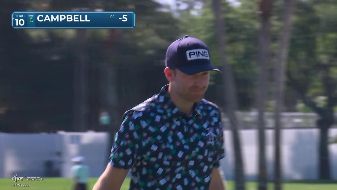 Brian Campbell | Round 2 | 1st hole | Shot 3 | 2025 Cognizant Classic