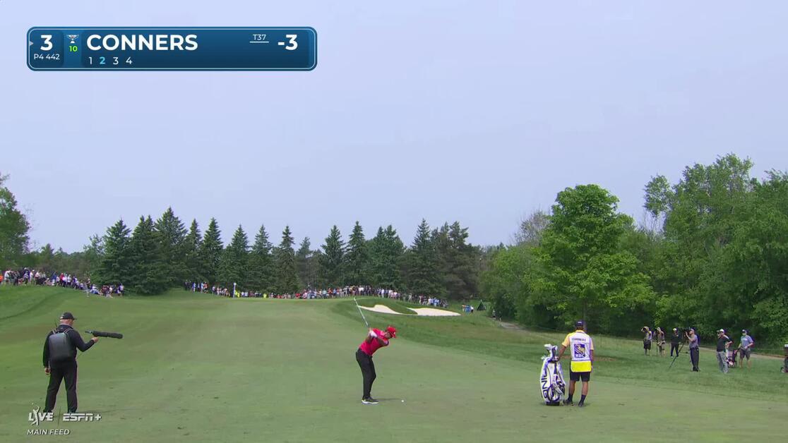 Corey Conners | Round 2 | 3rd hole | Shot 2 | 2025 RBC Canadian