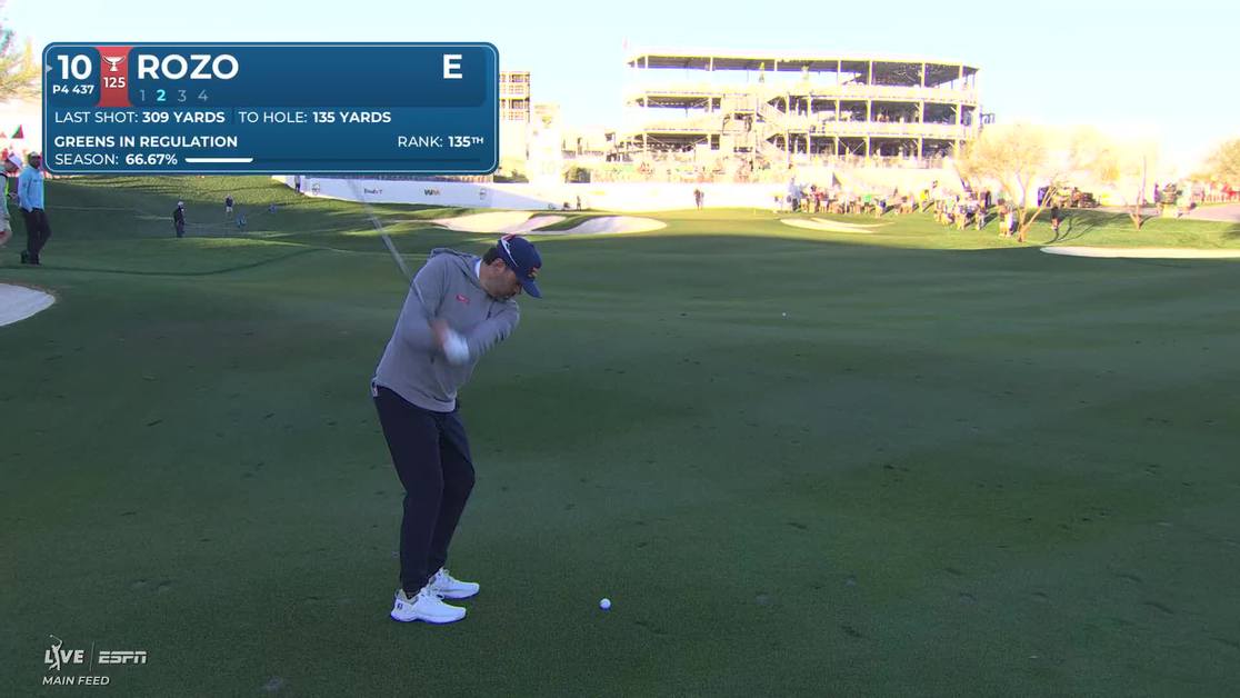 Marcelo Rozo | Round 1 | 10th hole | Shot 2 | 2026 WM Phoenix Open