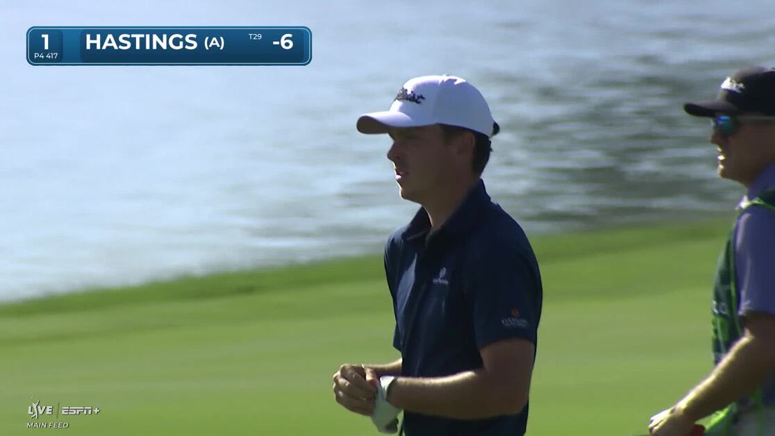 Justin Hastings | Round 3 | 1st hole | Shot 2 | 2025 Mexico Open