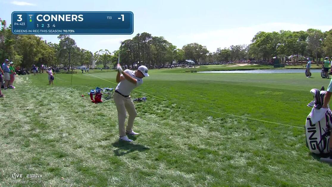 Corey Conners | Round 1 | 3rd hole | Shot 2 | 2025 Valspar