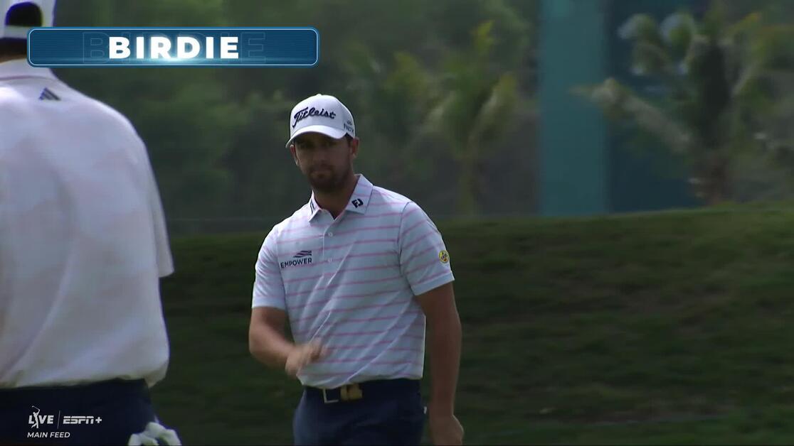 Davis Riley | Round 2 | 4th hole | Shot 3 | 2025 Mexico Open