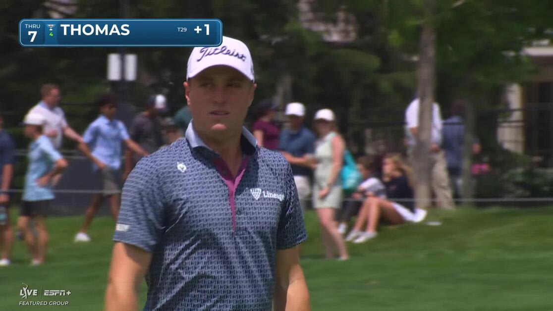 Justin Thomas | Round 1 | 7th hole | Shot 5 | 2025 the Memorial