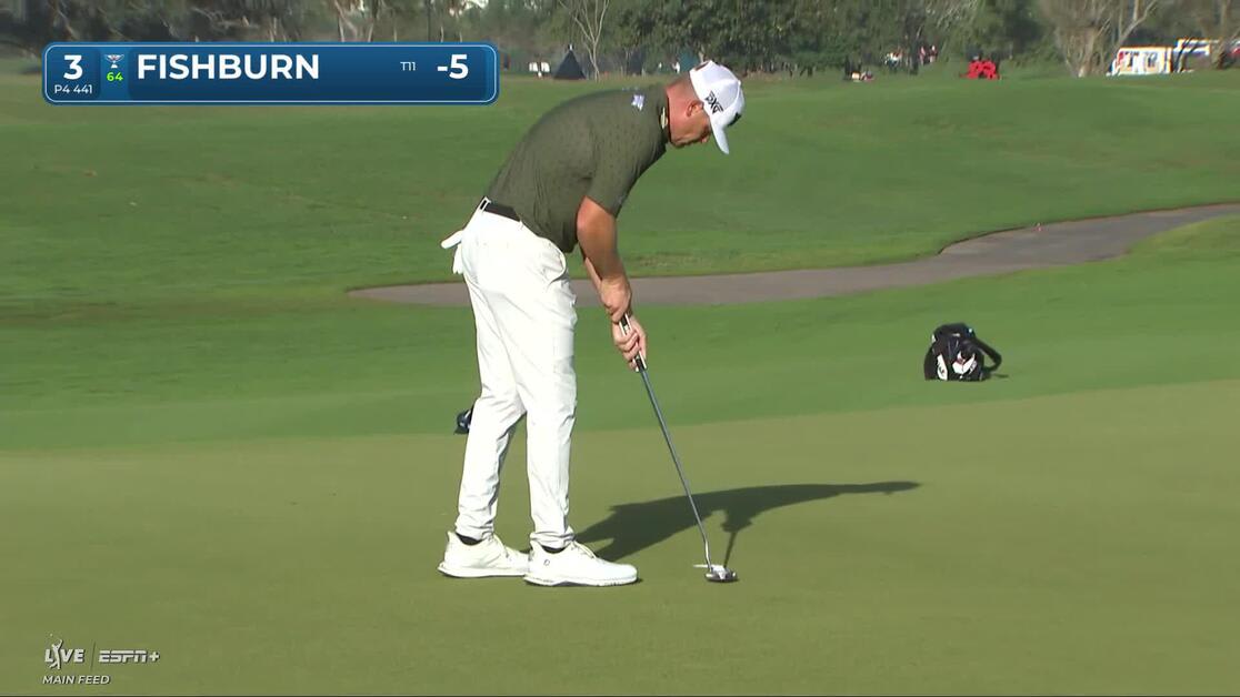 Patrick Fishburn | Round 2 | 3rd hole | Shot 4 | 2025 Mexico Open