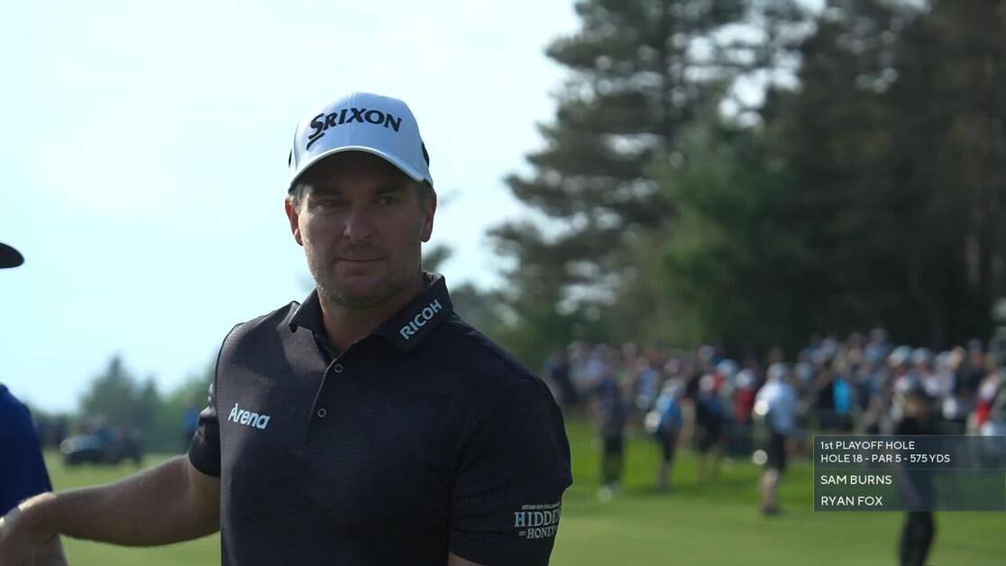 Ryan Fox | Playoff 1 | 18th hole | Shot 3 | 2025 RBC Canadian