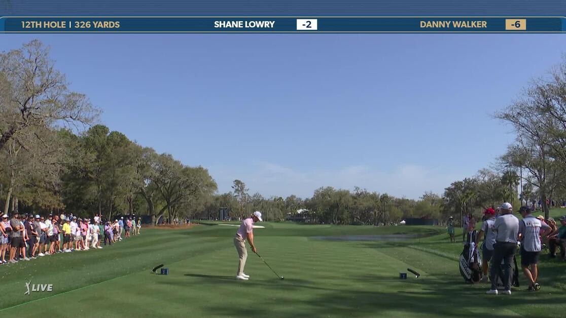 Danny Walker | Round 3 | 12th hole | Shot 1 | 2025 THE PLAYERS