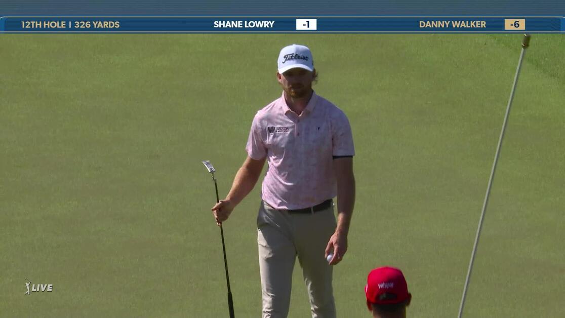 Danny Walker | Round 3 | 12th hole | Shot 4 | 2025 THE PLAYERS