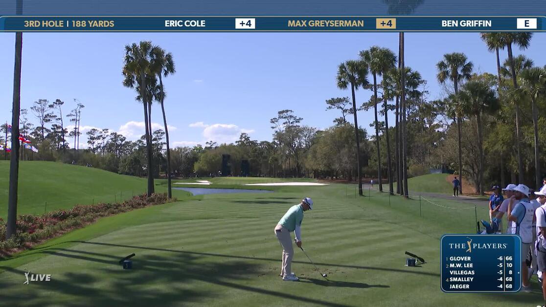 Max Greyserman | Round 1 | 3rd hole | Shot 1 | 2025 THE PLAYERS